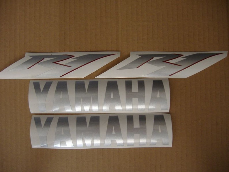 Yamaha YZF-R1 2007 Decals Replica Stickers Restoration - Etsy