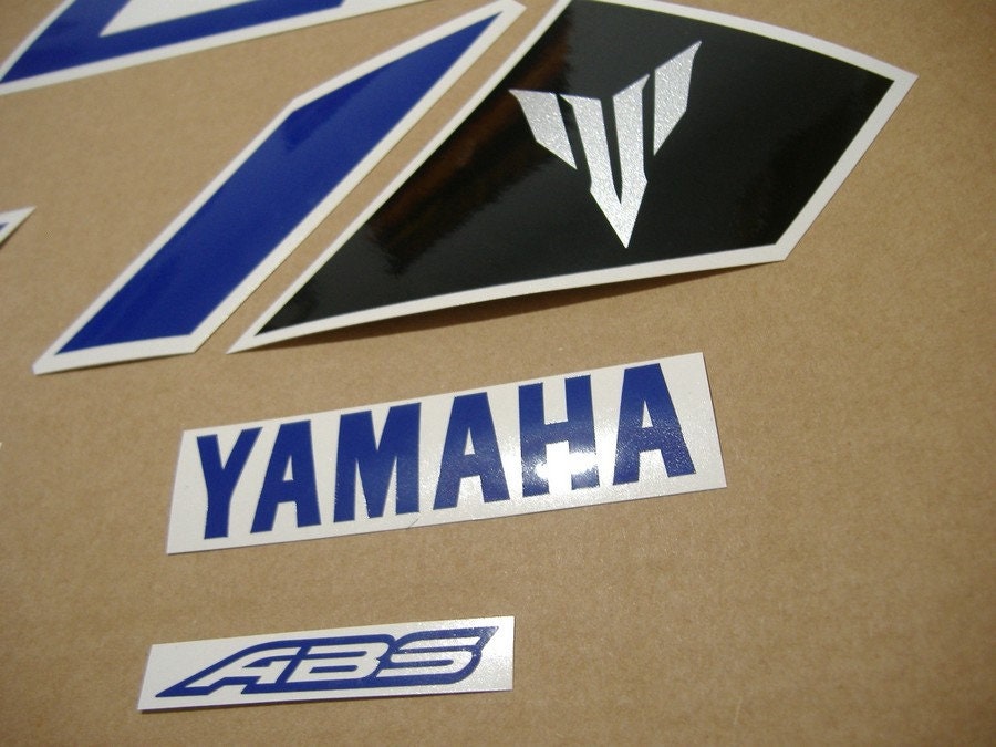 Yamaha MT-03 2016 decals stickers set kit replacement replica | Etsy