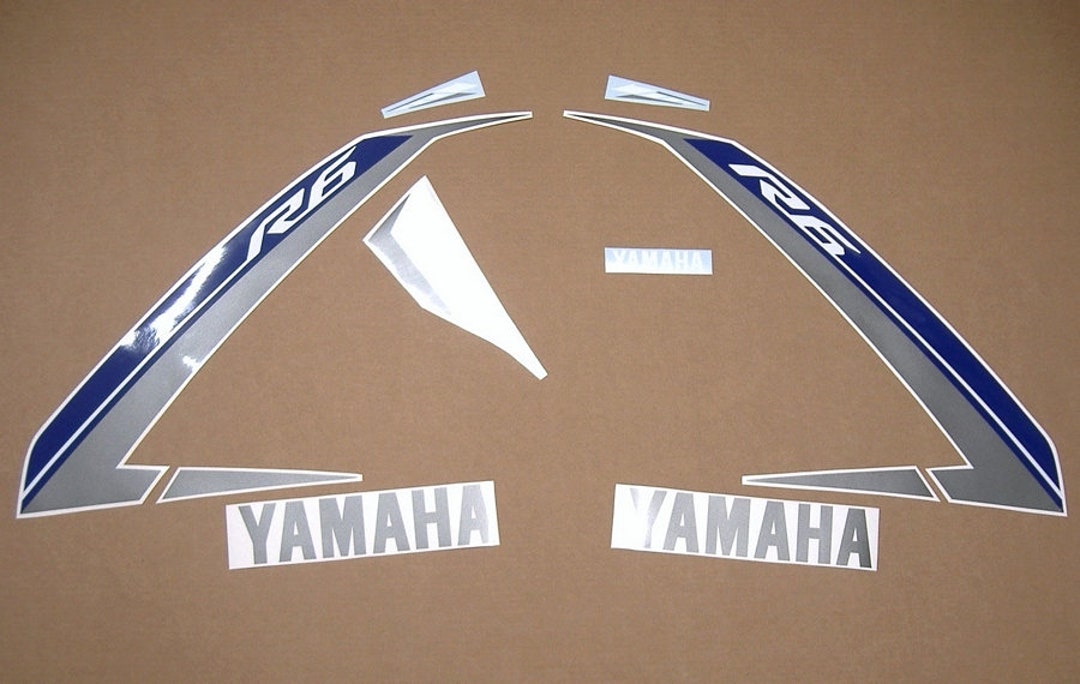 YZF R6 2015-2016 Complete Decals Stickers Set Kit Replacement Replica ...