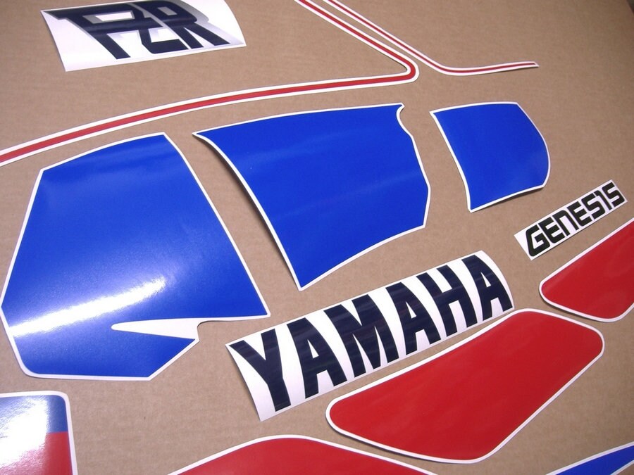 FZR 600 1989 Complete Decals Set Full Stickers Kit Replacement Replica ...