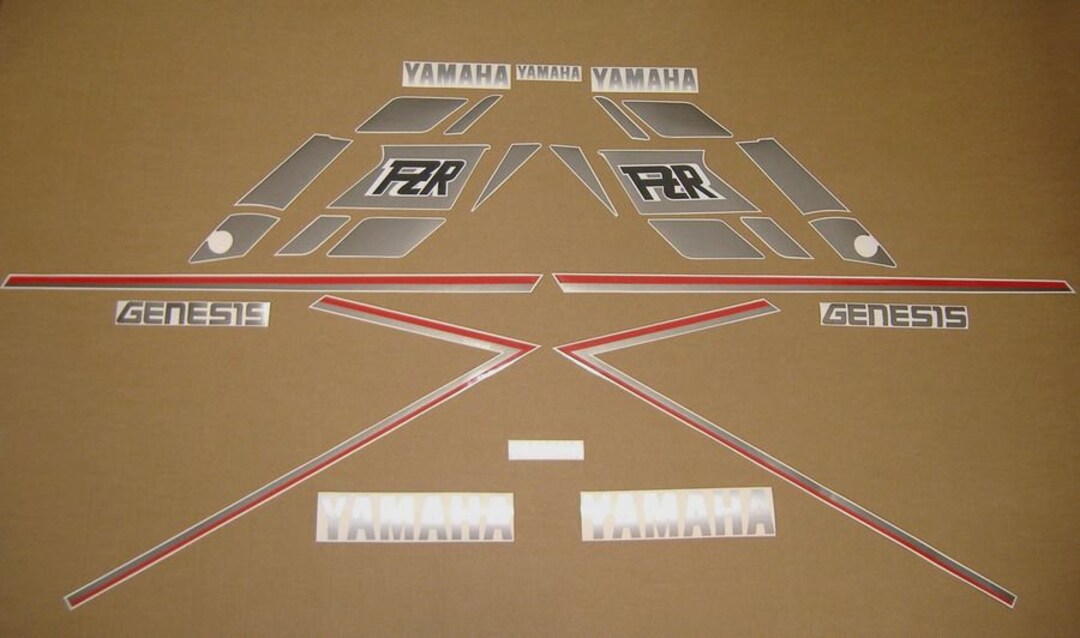 FZR 600 1989 Full Decals Stickers Set Kit Replacement Replica ...