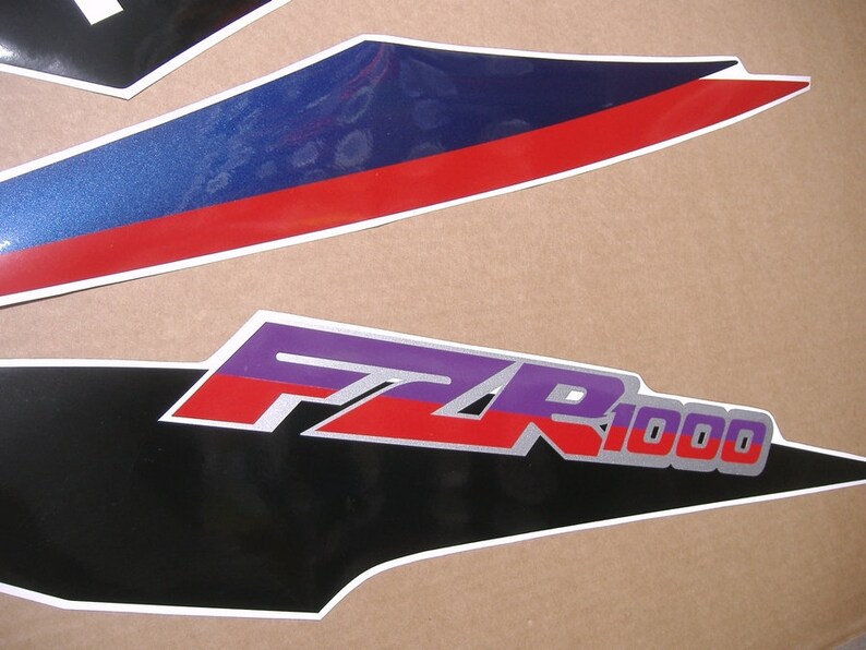 FZR 1000 Exup 1994-1995 Complete Decals Set Stickers Kit Replacement ...