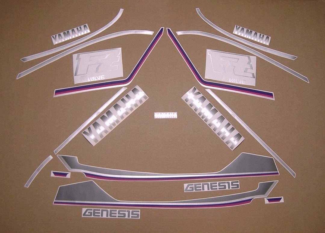 FZ 750 1992-1993 Full Decals Set Complete Stickers Kit Replacement ...