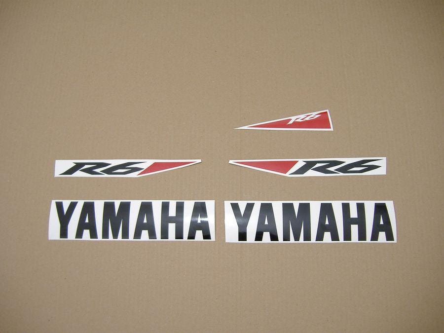 YZF-R6 2010 Decals Stickers Set Kit Replacement Replica Restoration ...