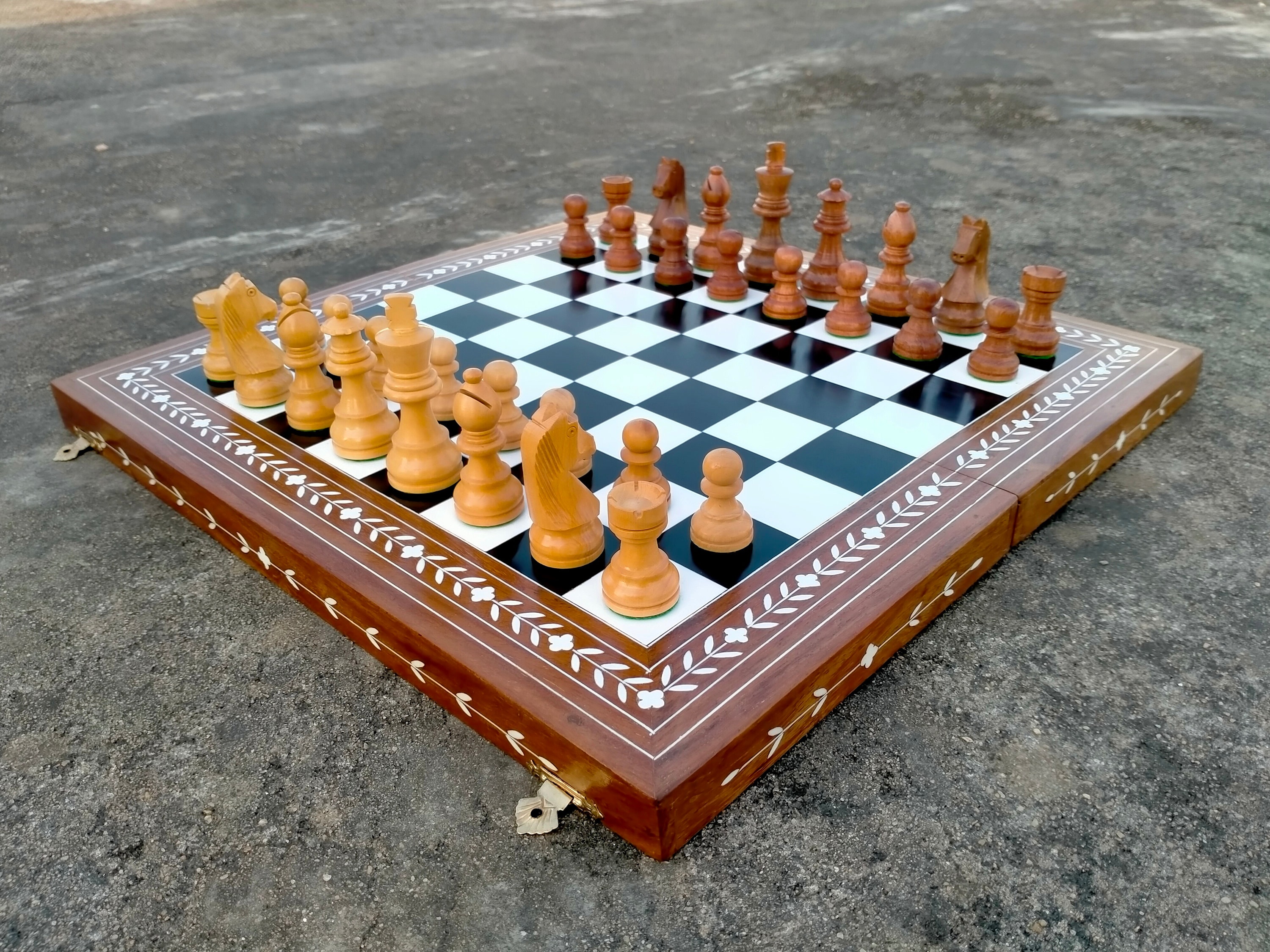 16x16 Inch Indian Handmade Sheesham Wood Best - Etsy