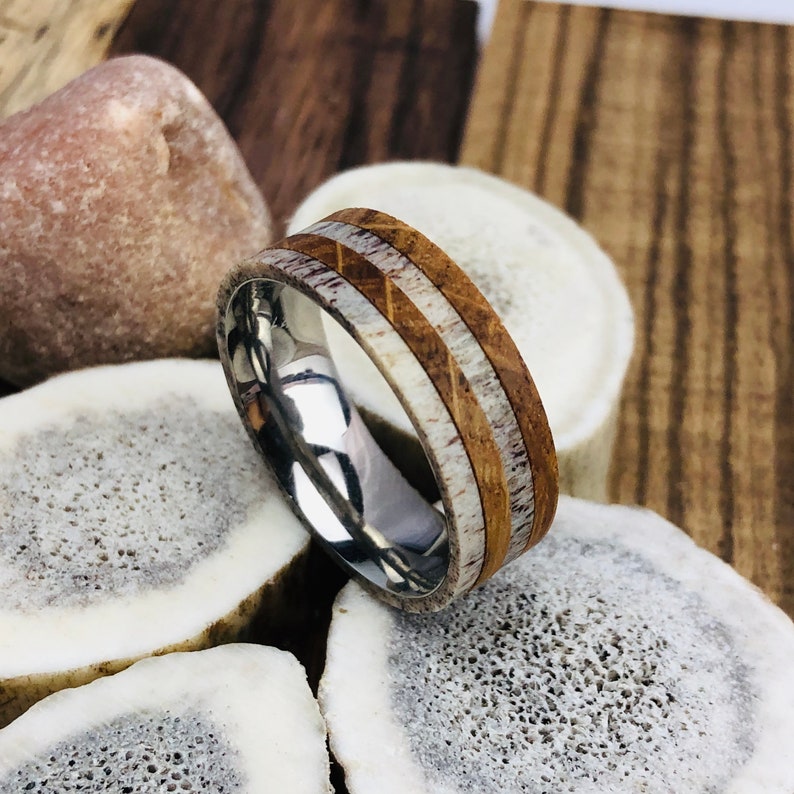 Whisky Barrel Mens Wedding Band Tennessee Ring Whiskey Barrel - Etsy