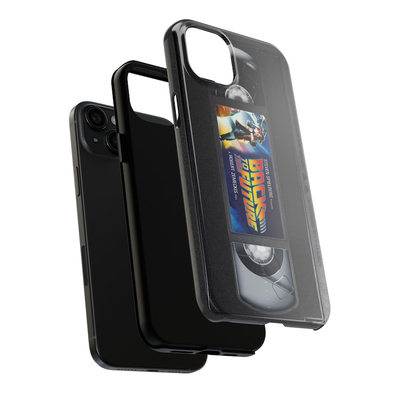 Back to the Future VHS Movie Phone Case / Fun Retro Case for iPhone 15 ...
