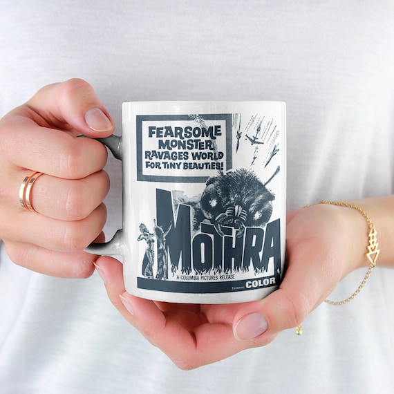 Horror Movie Mug / Mothra Giant Killer Moth - Etsy