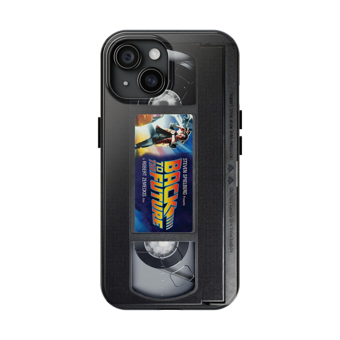 Back to the Future VHS Movie Phone Case / Fun Retro Case for iPhone 15 ...
