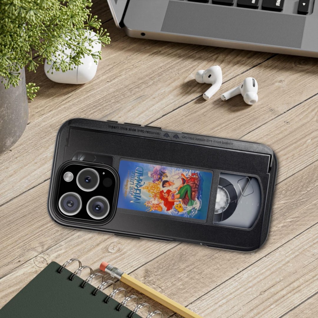 Little Mermaid VHS Movie iPhone 16 Case / Fun Retro Phone Case for ...