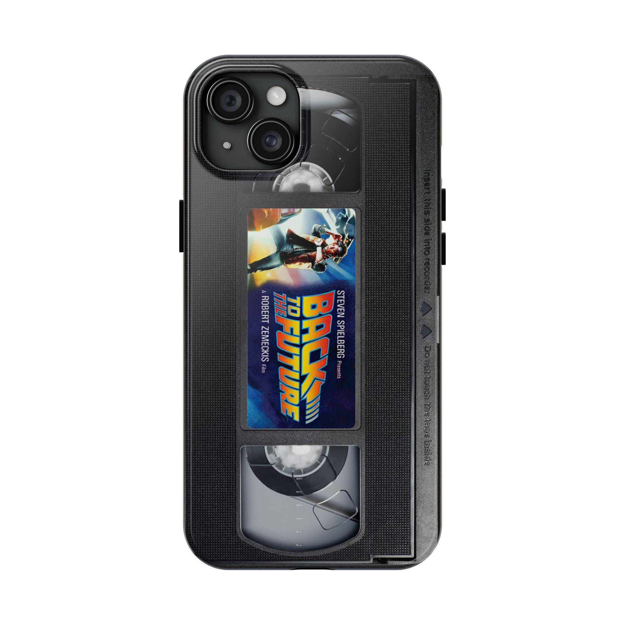 Back to the Future VHS Movie Phone Case / Fun Retro Case for iPhone 15 ...