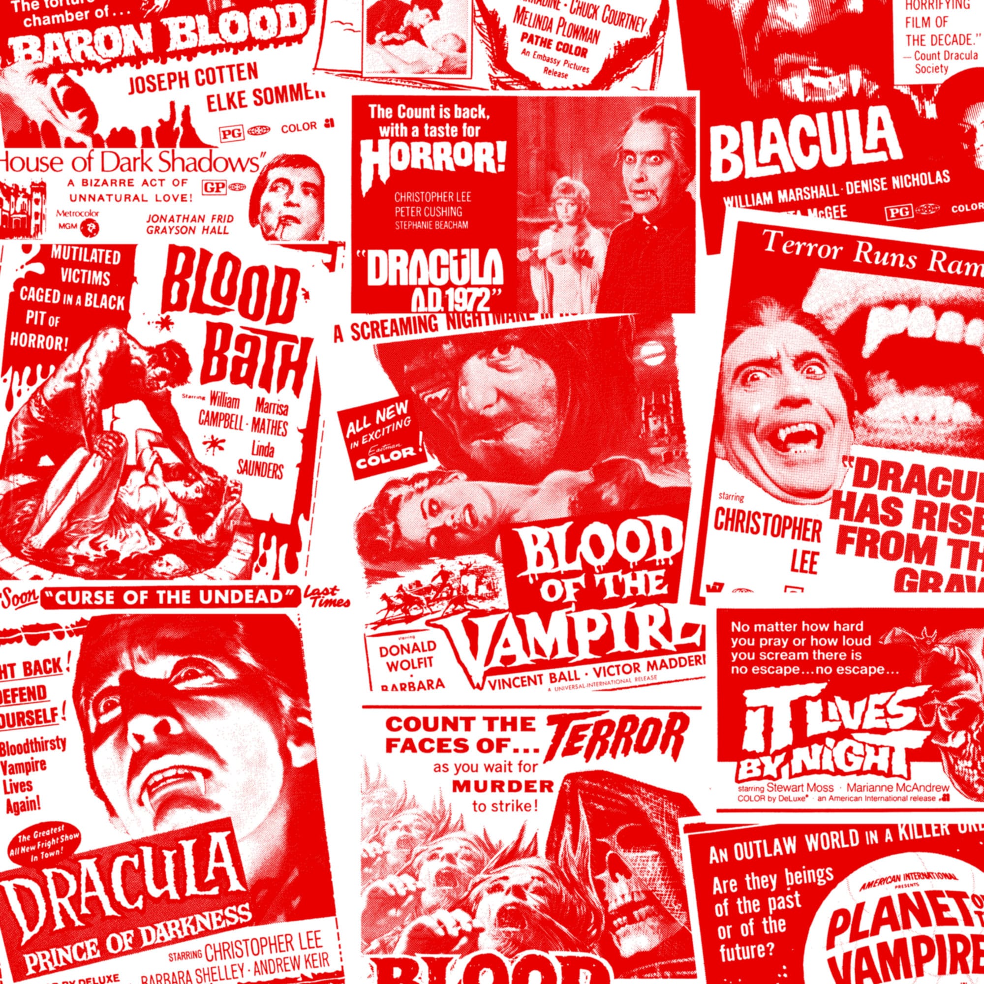 Vampire Movies Mug / Horror Movie Ads 11 Oz Ceramic Coffee Cup - Etsy