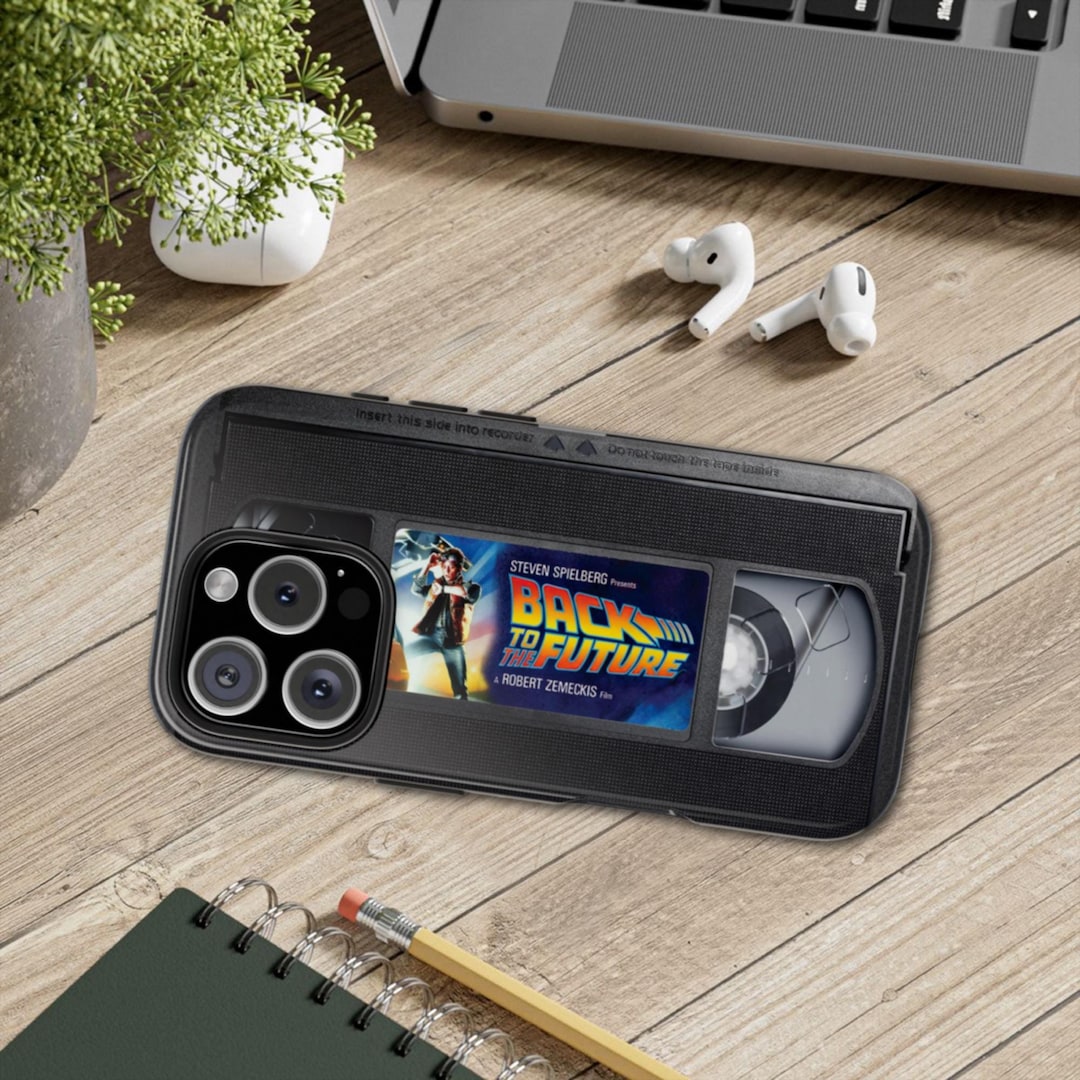 Back to the Future VHS Movie iPhone 16 Case / Fun Retro Phone Case for ...