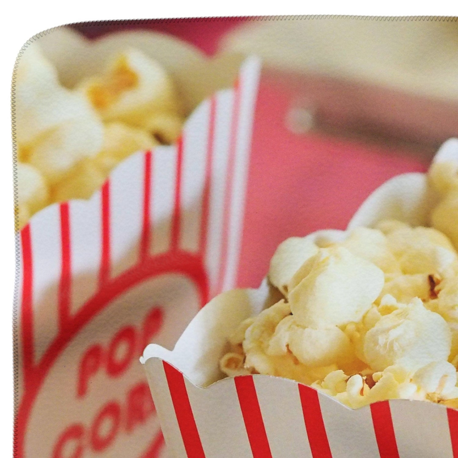 Movie Popcorn Fleece Blanket 50x60 60x50 Fun Media Room Home Theater ...