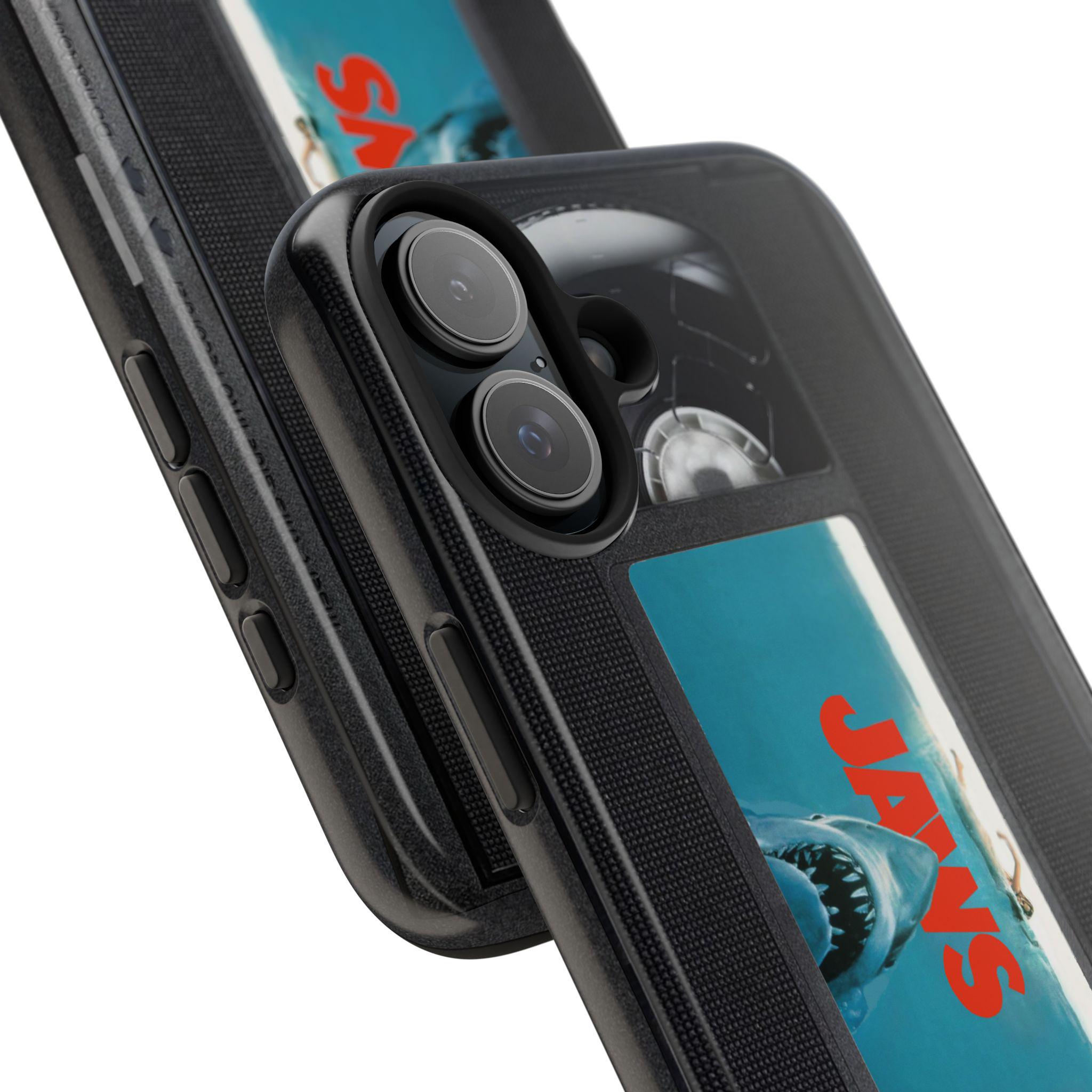 Jaws VHS Movie iPhone 16 Case / Fun Retro Case for iPhone 16 Pro Plus ...