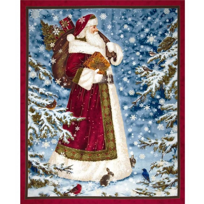 Christmas Fabric Panels - Etsy