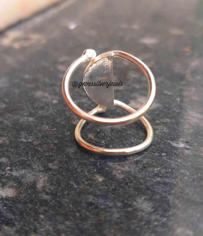 Adjustable Sterling Silver Arthritis Ring, Finger Splint, EDS DIP PIP ...