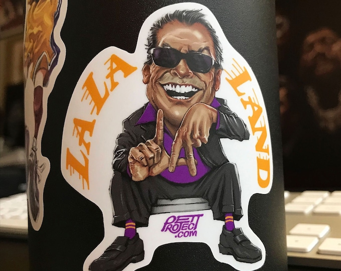 LA Vinyl Decal, Lakers Car Window Sticker, Lakers Decal for Window, Los ...