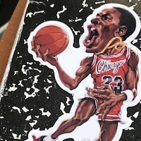 Air Jordan Sticker - Etsy