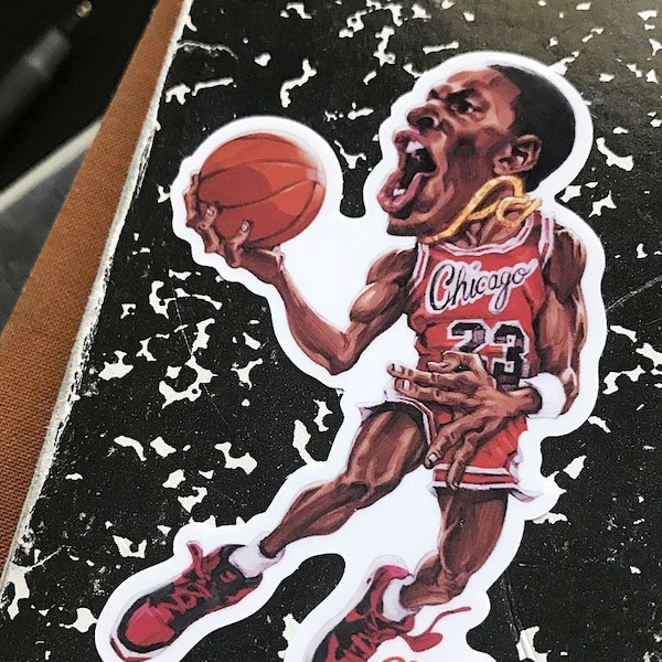 Michael Jordan Stickers - Etsy