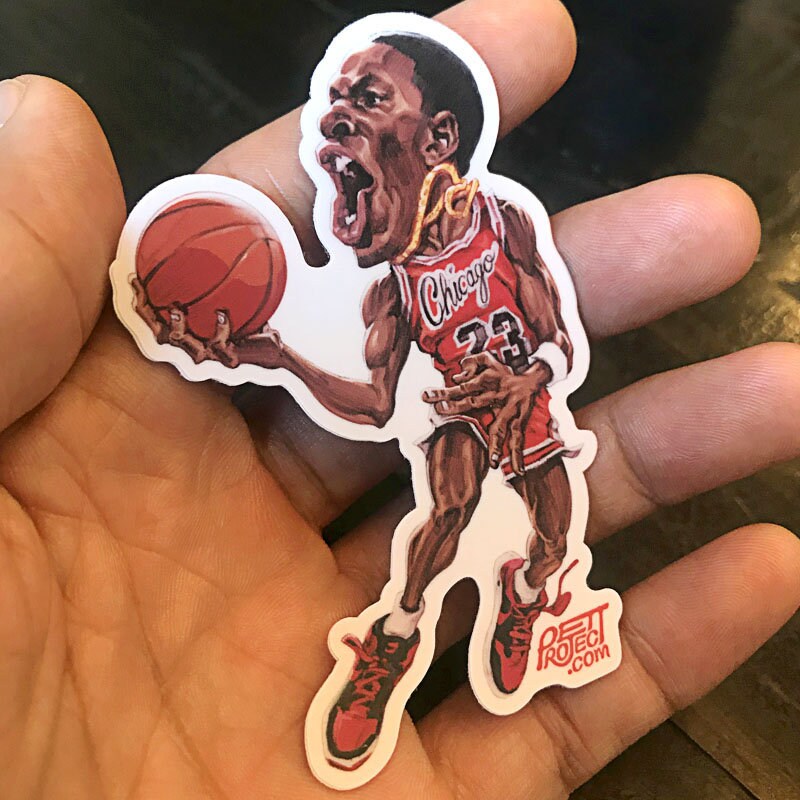 MJ23 STICKER - Etsy