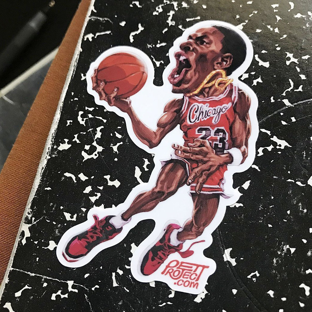 MJ23 STICKER - Etsy