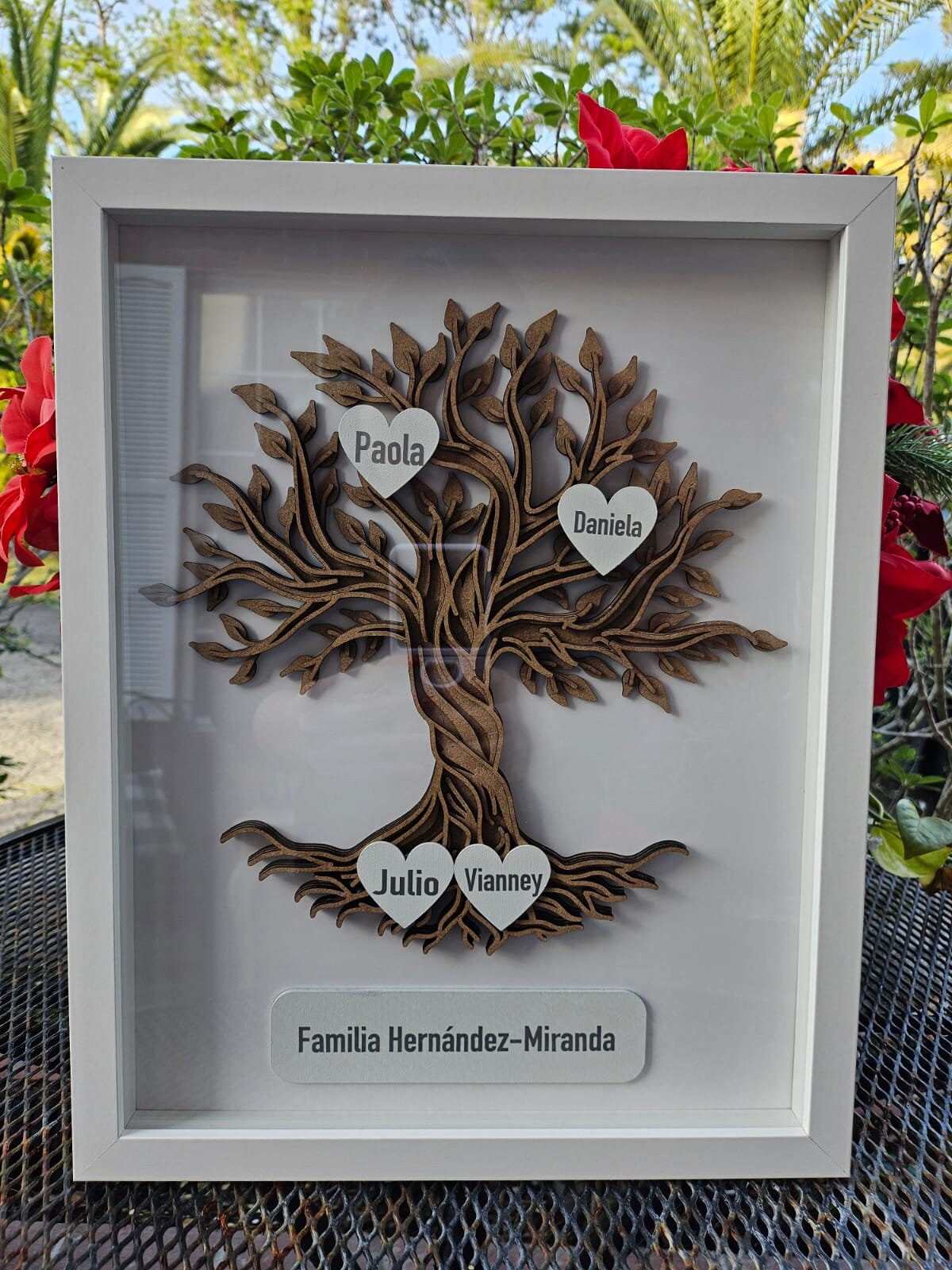 Customized Family Tree Frame Family Tree Gift New Home Family Tree - Etsy