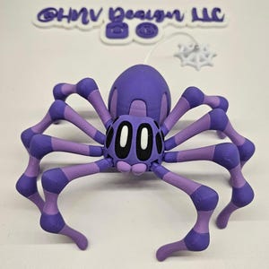 3D Printed Spider Fidget Toy Customizable Colors - Etsy