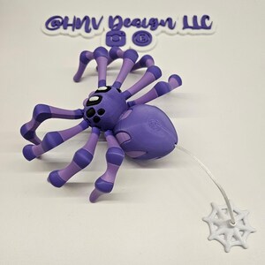 3D Printed Spider Fidget Toy Customizable Colors - Etsy