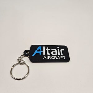 Custom 3d-printed Business Logo Keychain | Personalized Promotional ...