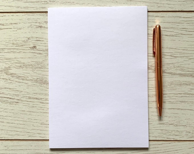 Unpunched 120gsm A5 Plain White Loose Leaf Paper Blank 120gsm A5 ...