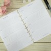 Undated Weekly A4 Discbound Planner Inserts With 1 Week on 4 Pages ...
