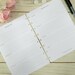 Undated Weekly A4 Discbound Planner Inserts With 1 Week on 4 Pages ...