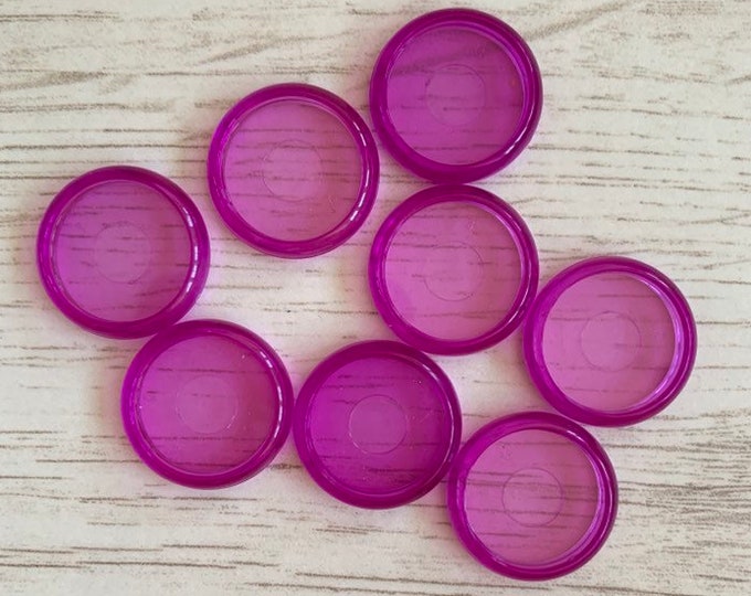 18mm Purple Binding Discs | 0.7" Planner Discs, for Discbound Planners ...