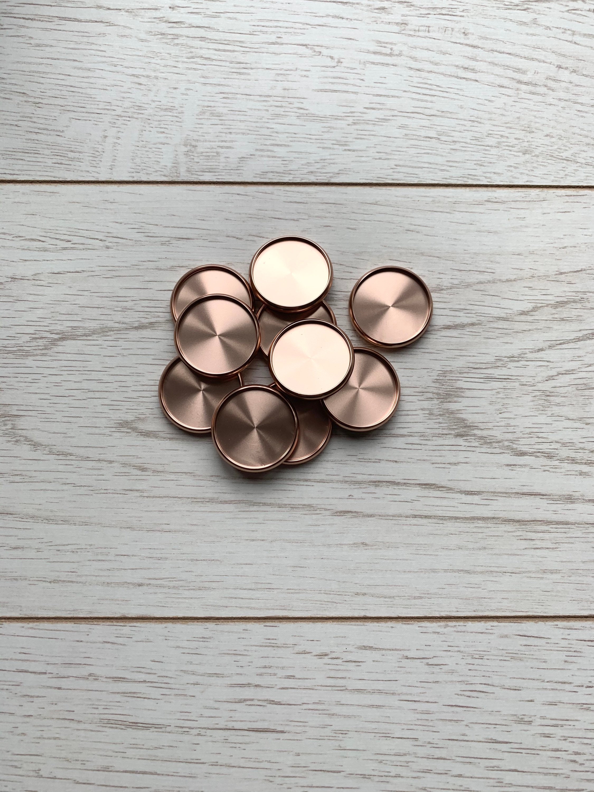 34mm Rose Gold Aluminium Binding Discs 1.3 Discbound | Etsy