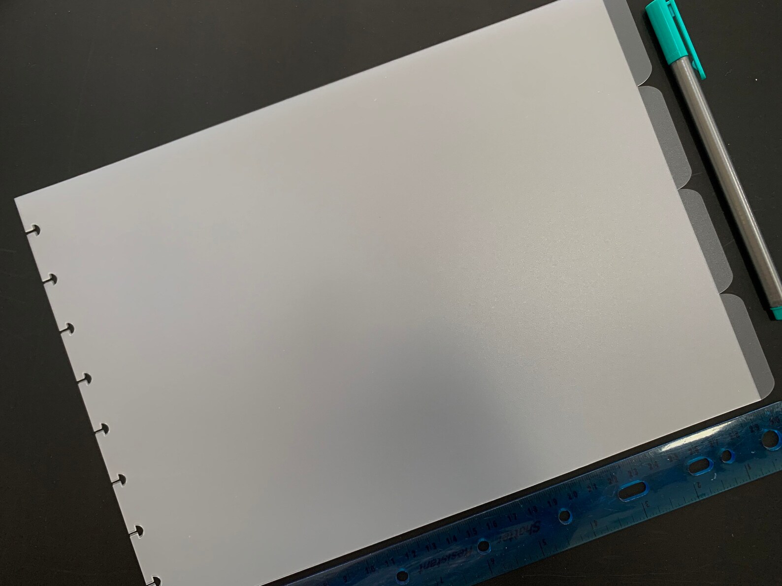 4 Side Tab Dividers for A4 Landscape Orientation Discbound Planners A4 ...