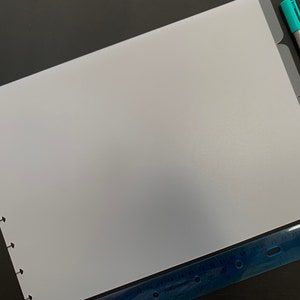 4 Side Tab Dividers for A4 Landscape Orientation Discbound Planners ...