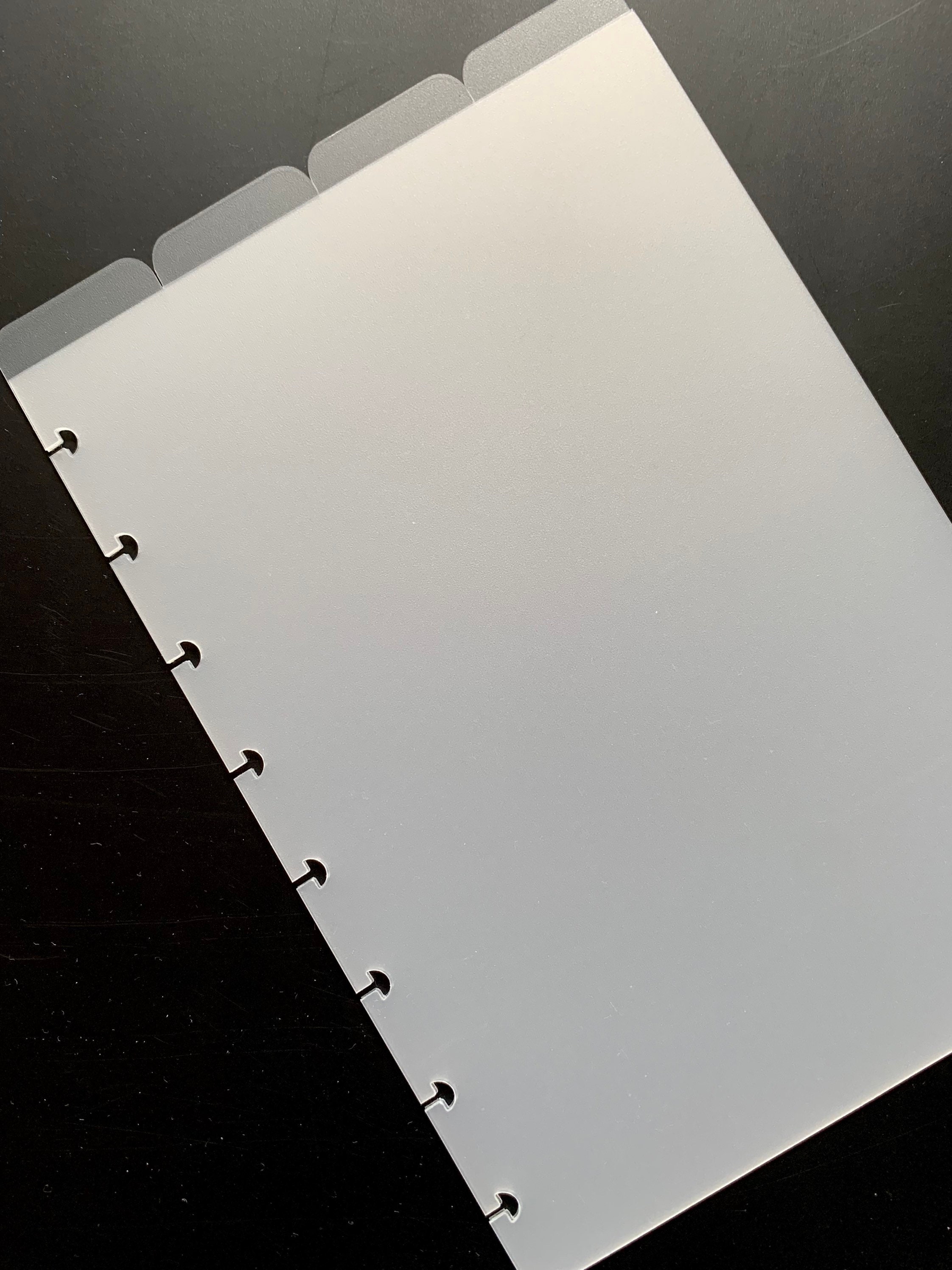 4 Top Tab Dividers for A5 Discbound Planners A5 Top Tab | Etsy