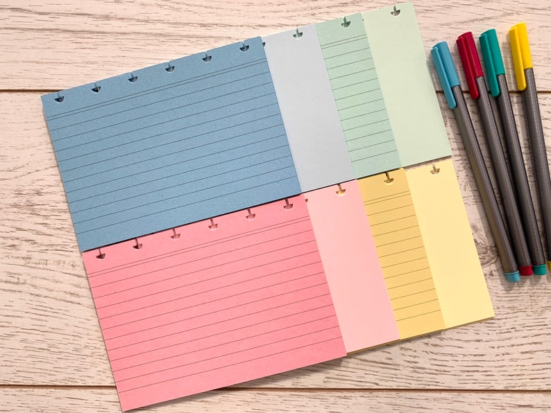 A6 Discbound Revision Card Refill Pack A6 Exam Revision - Etsy UK