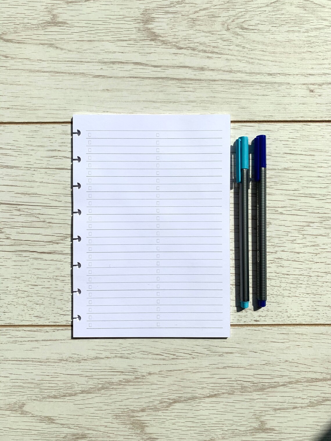 A5 List Inserts for A5 Discbound Planners - Etsy UK