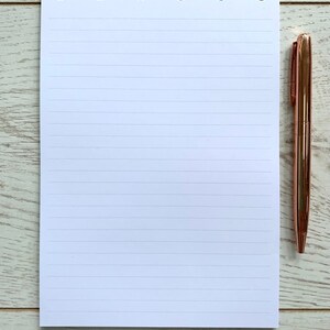 A5 Kraft Discbound Notebook | A5 Top Bound Reporter Style Notepad - Etsy