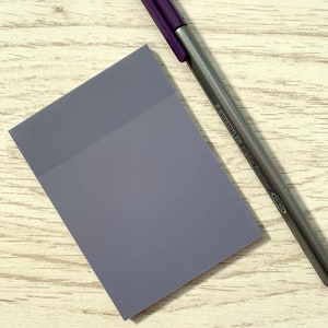 Pale Violet Transparent Sticky Notes | Revision Sticky Notes - Etsy
