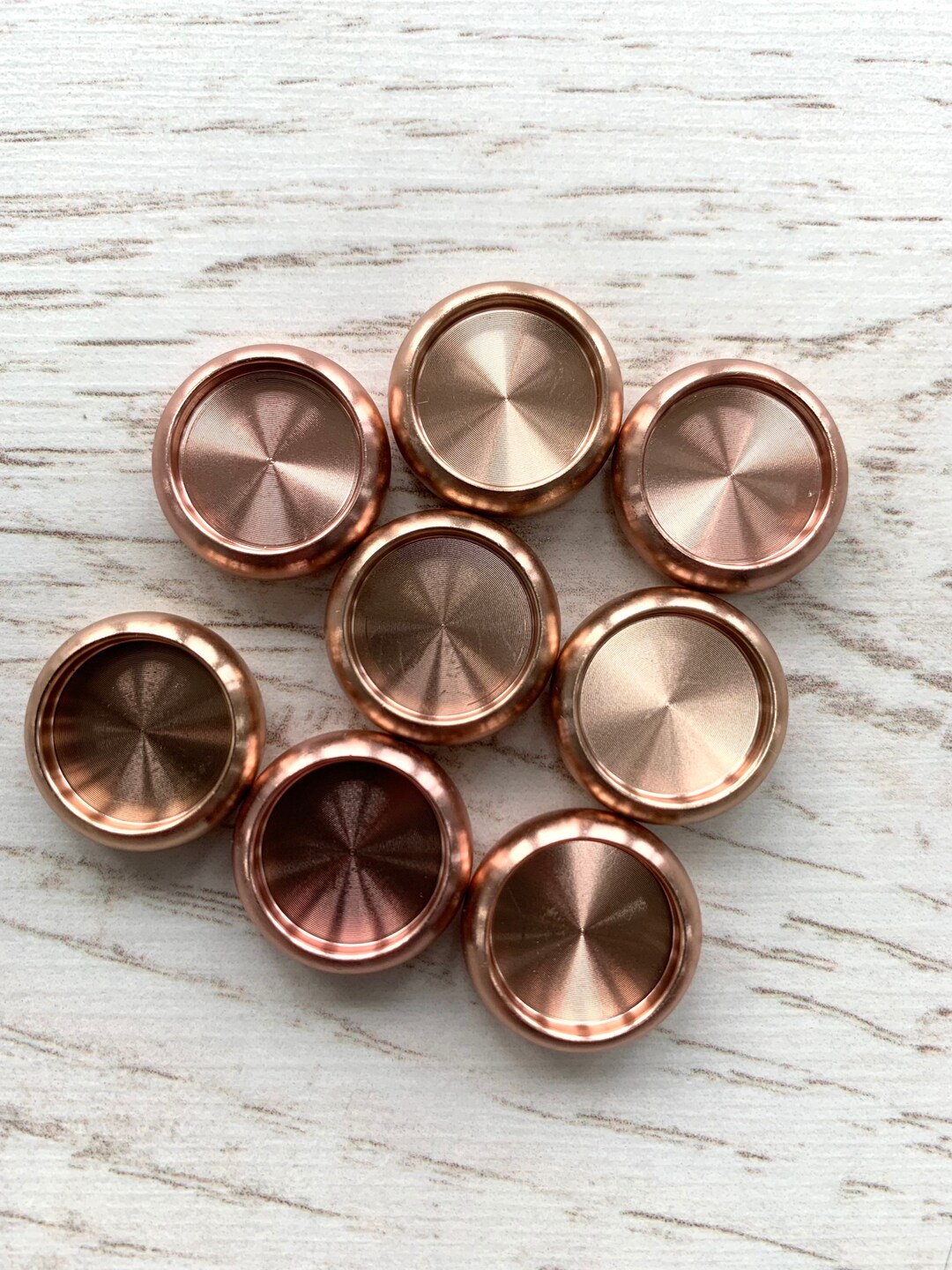 13mm Rose Gold Aluminium Binding Discs 1/2 Rose Gold Aluminium ...