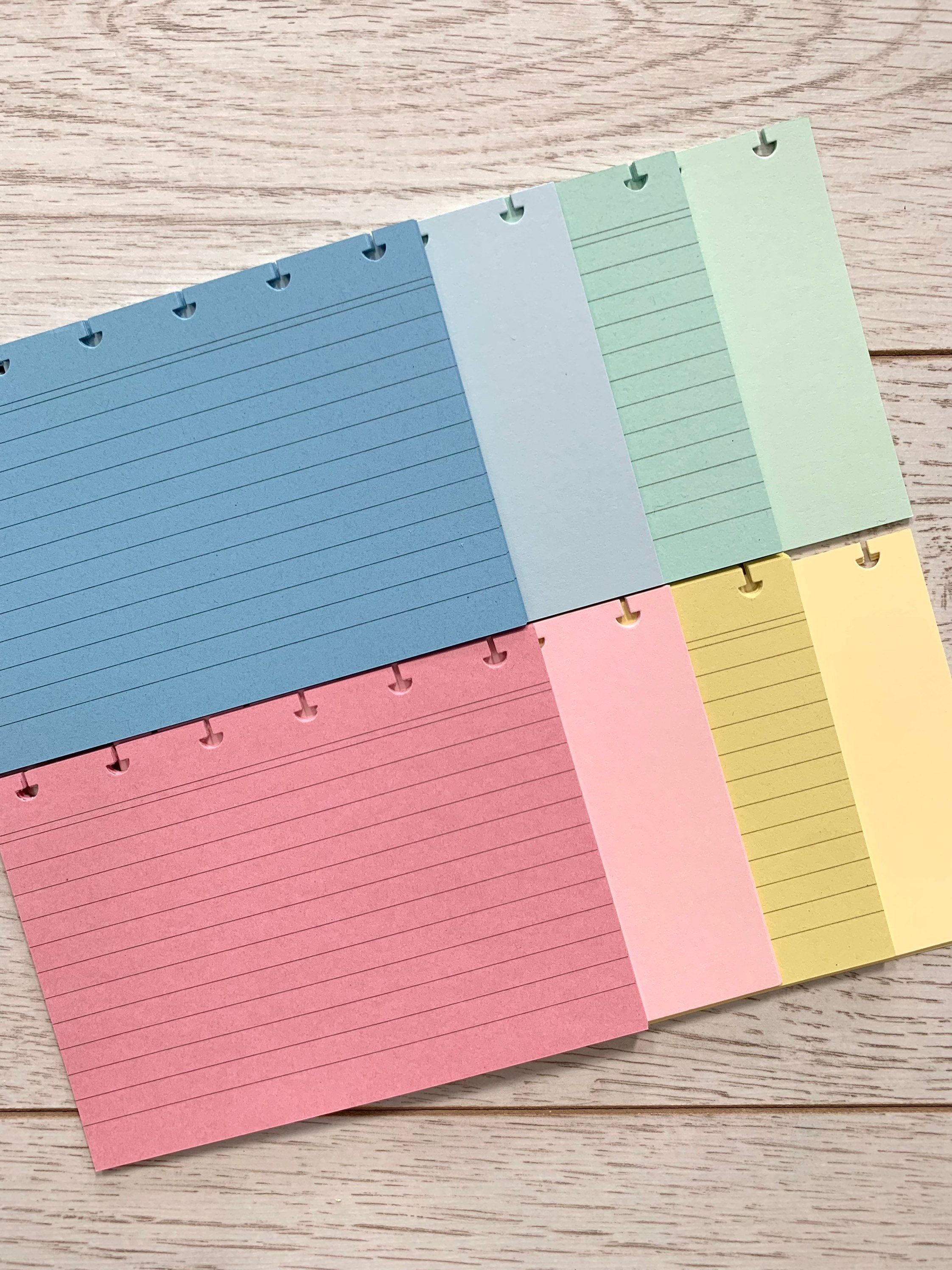 A6 Discbound Revision Card Refill Pack A6 Exam Revision - Etsy UK