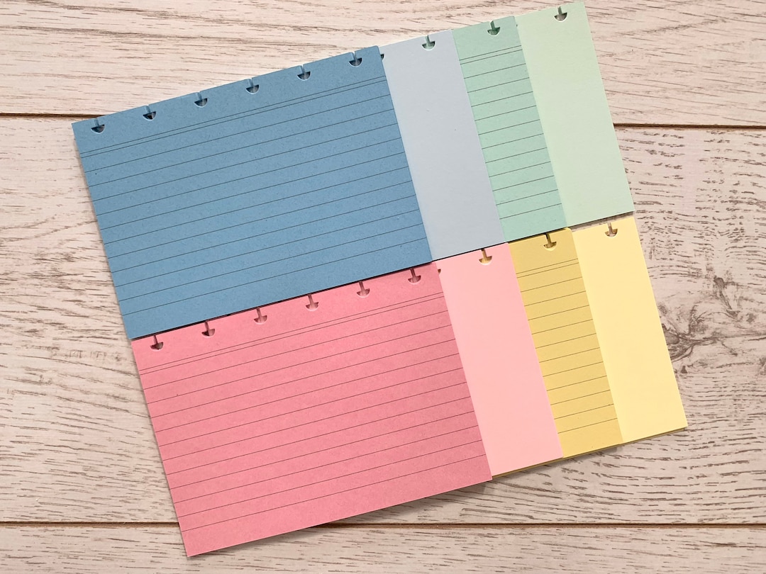 A6 Discbound Revision Card Refill Pack | Exam Revision Cards for A6 ...