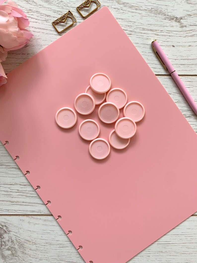 Pastel Pink A4 Wide Discbound Planner Cover Kit Pink A4 - Etsy UK