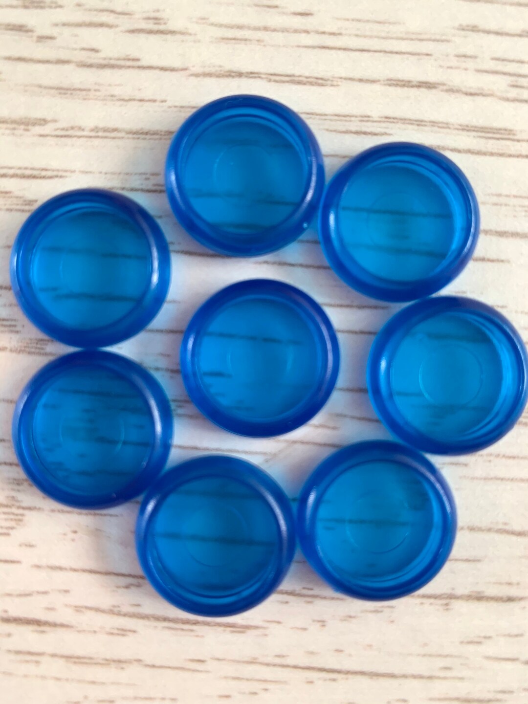 13mm Blue Binding Discs 1/2 Blue Translucent Discbound Planner Discs ...