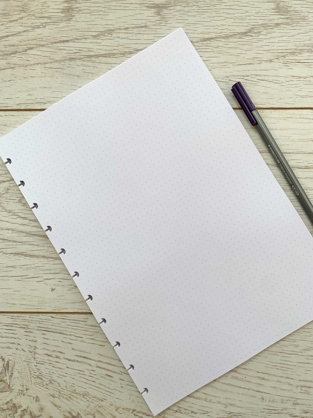 120gsm A4 Discbound Dot Grid Paper - Etsy