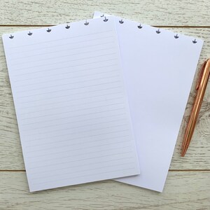 Top Bound A5 Kraft Discbound Notebook A5 Discbound Reporter Notebook - Etsy