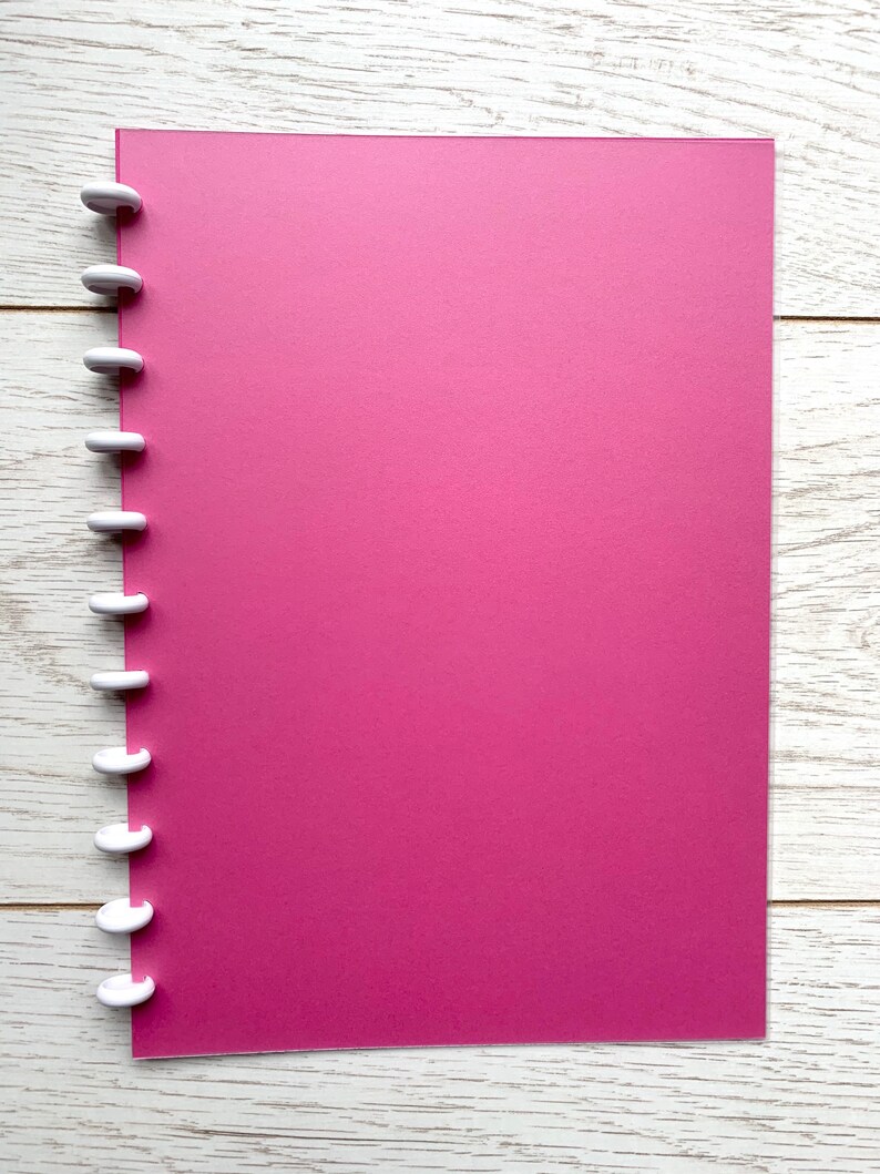 Pink A4 Discbound Notebook A4 Refillable Notebook | Etsy